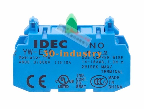 5Pcs New For IDEC button switch contact YW-E10 NO normally open type | eBay