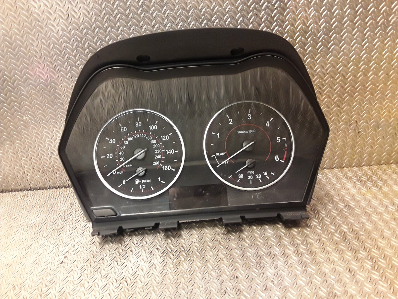 BMW Speedometer Instrumnt Cluster in MPH 1 2 Series F20 F22 2.0d B47 ...