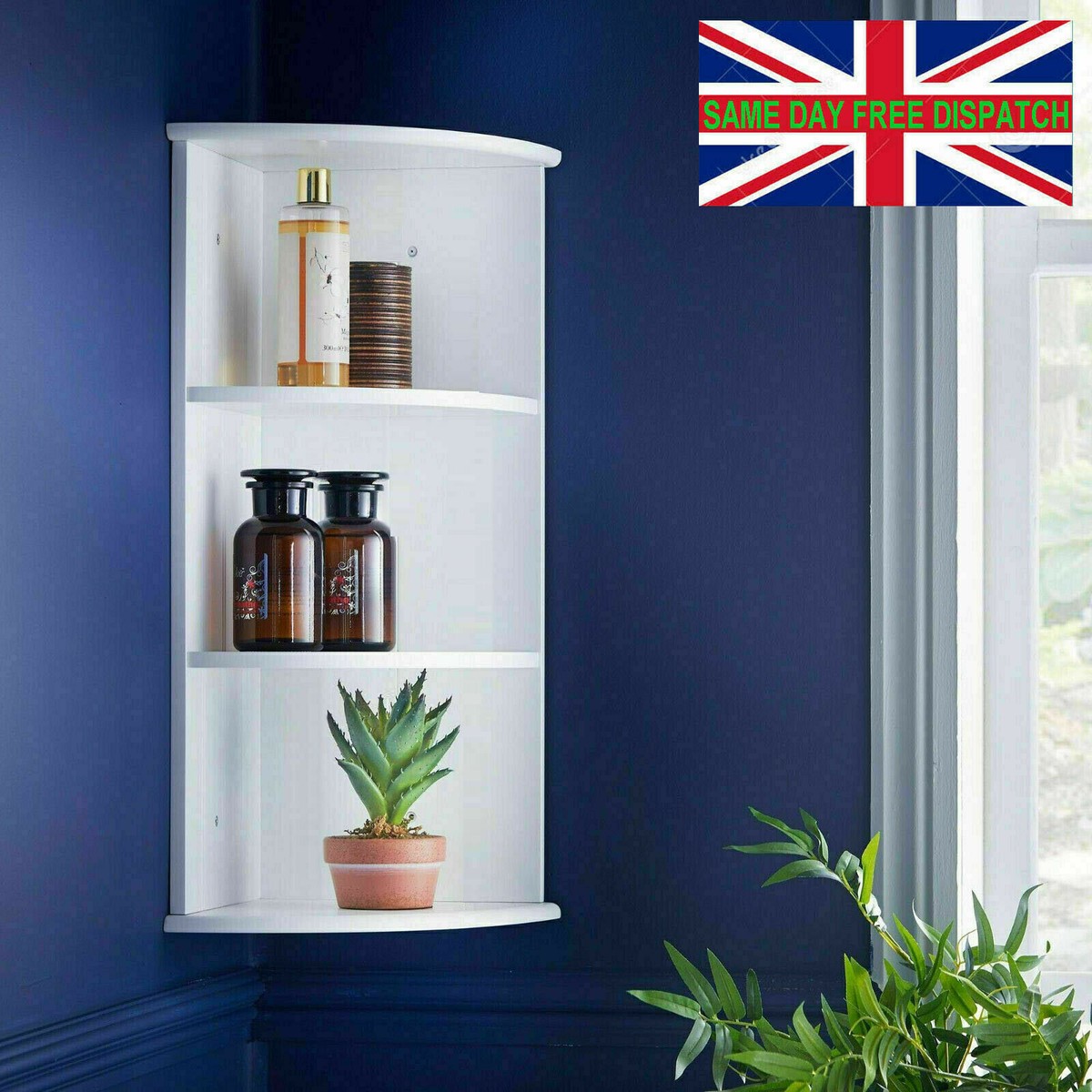 Corner Wall Shelving Units Vasagle Corner Shelf, 5 Tier Floating Wall