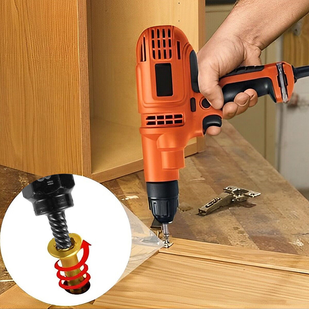 10X Heavy-Duty Damaged Screw Extractor Set Easy Out Broken Bolt Remover ...