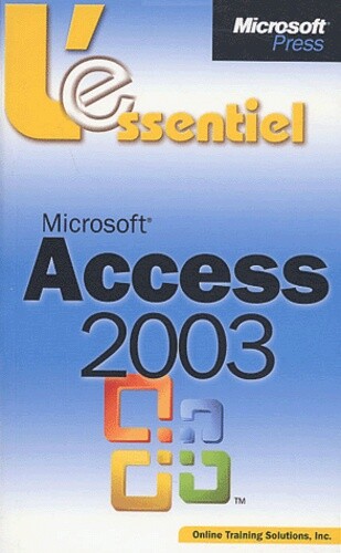 L'Essentiel : Microsoft Access 2003 | eBay