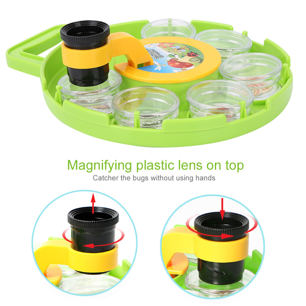 Durable Insect Capture Viewer Container Transparent Wall On Sides ...