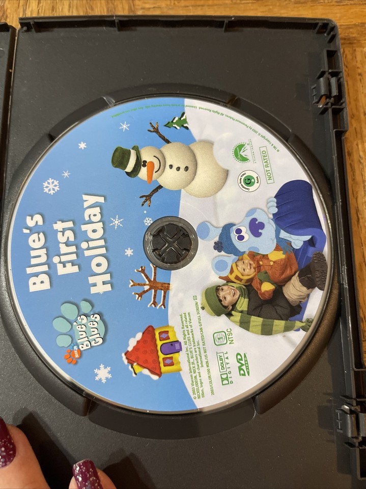 Blues Clues Blues First Holiday DVD-Very Rare Vintage 97368790940| eBay