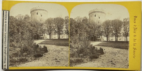 France Chambéry Tour c1870 Photo J L Perrot Aix & Savoy Stereo Vintage ...