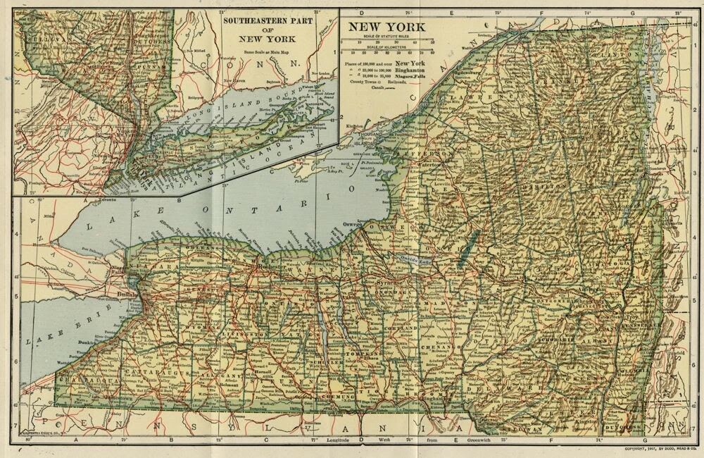 Complete Map Of York County Maine