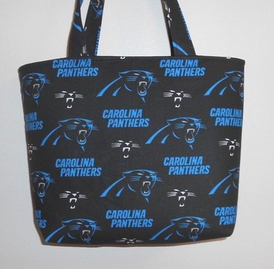 Handmade NFL Carolina Panthers Tote Purse Bag | eBay