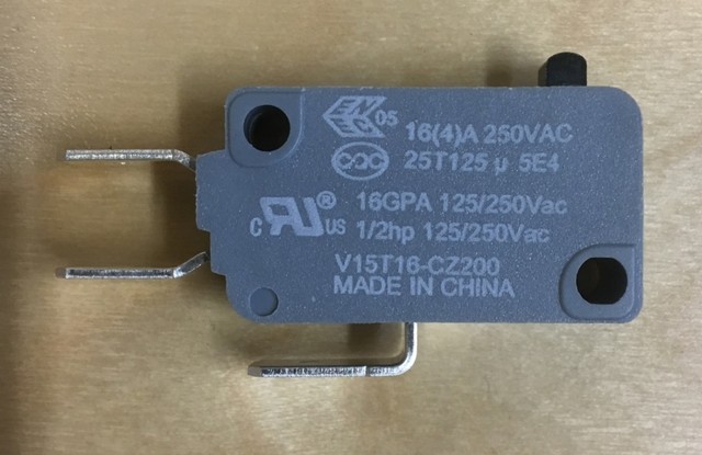 Honeywell V15T16-CZ200 Micro Switch 16A 1/2HP 125/250VAC 16(4)A 250V ...