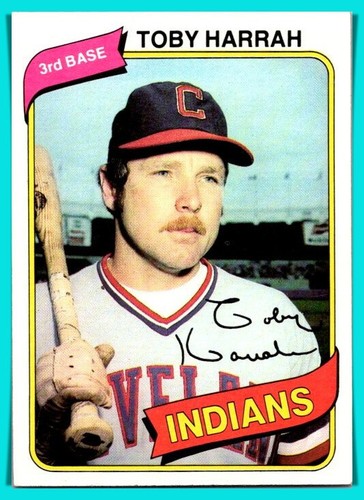 1980 Topps Baseball #636 Toby Harrah Cleveland Indians | eBay