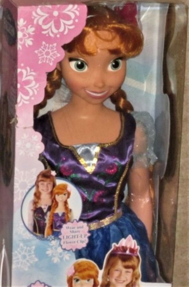 Disney Frozen Anna My Life Size Doll 38in Over 3 Feet Tall LE Edition ...