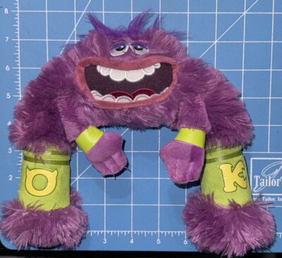 Disney Pixar Purple Monsters University Plush Stuffed Stuffed Animal ...