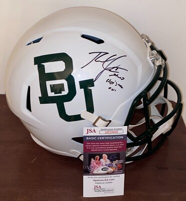 Robert Griffin III Signed Autographed Rep Full Size Helmet Baylor Bears ...