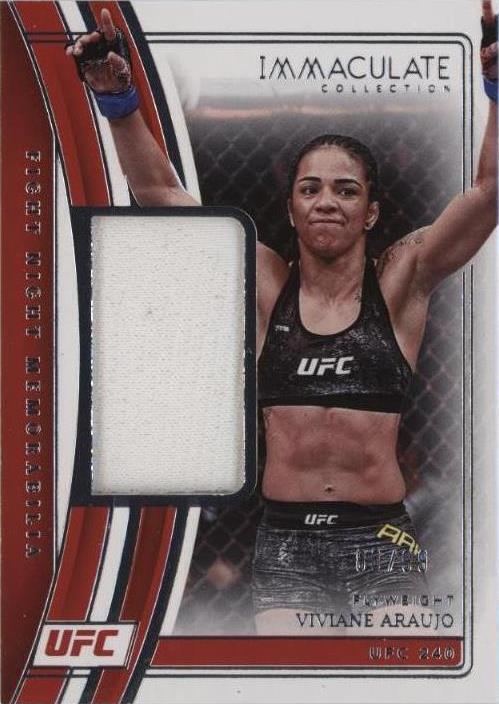 2023 Panini Immaculate Collection UFC - Fight Night Memorabilia Viviane ...