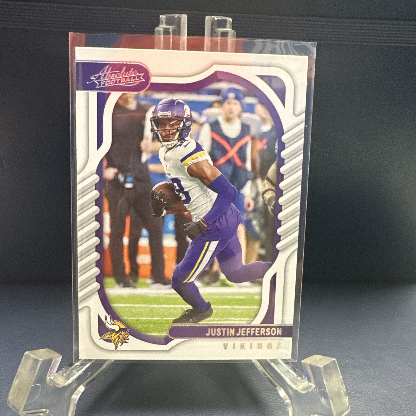 2022 Panini Absolute - Justin Jefferson #89 Purple for sale online | eBay