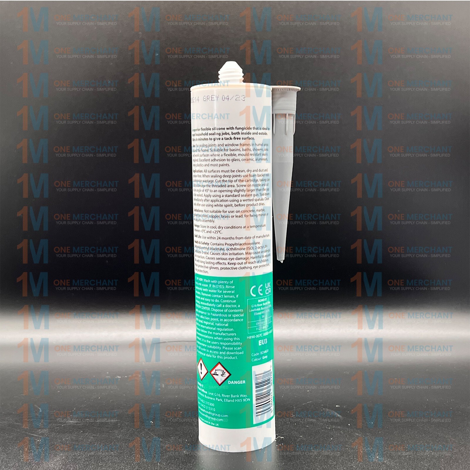 Bond It Multi-Mate GP Multi Purpose Silicone Sealant EU3 Grey - 310ml ...