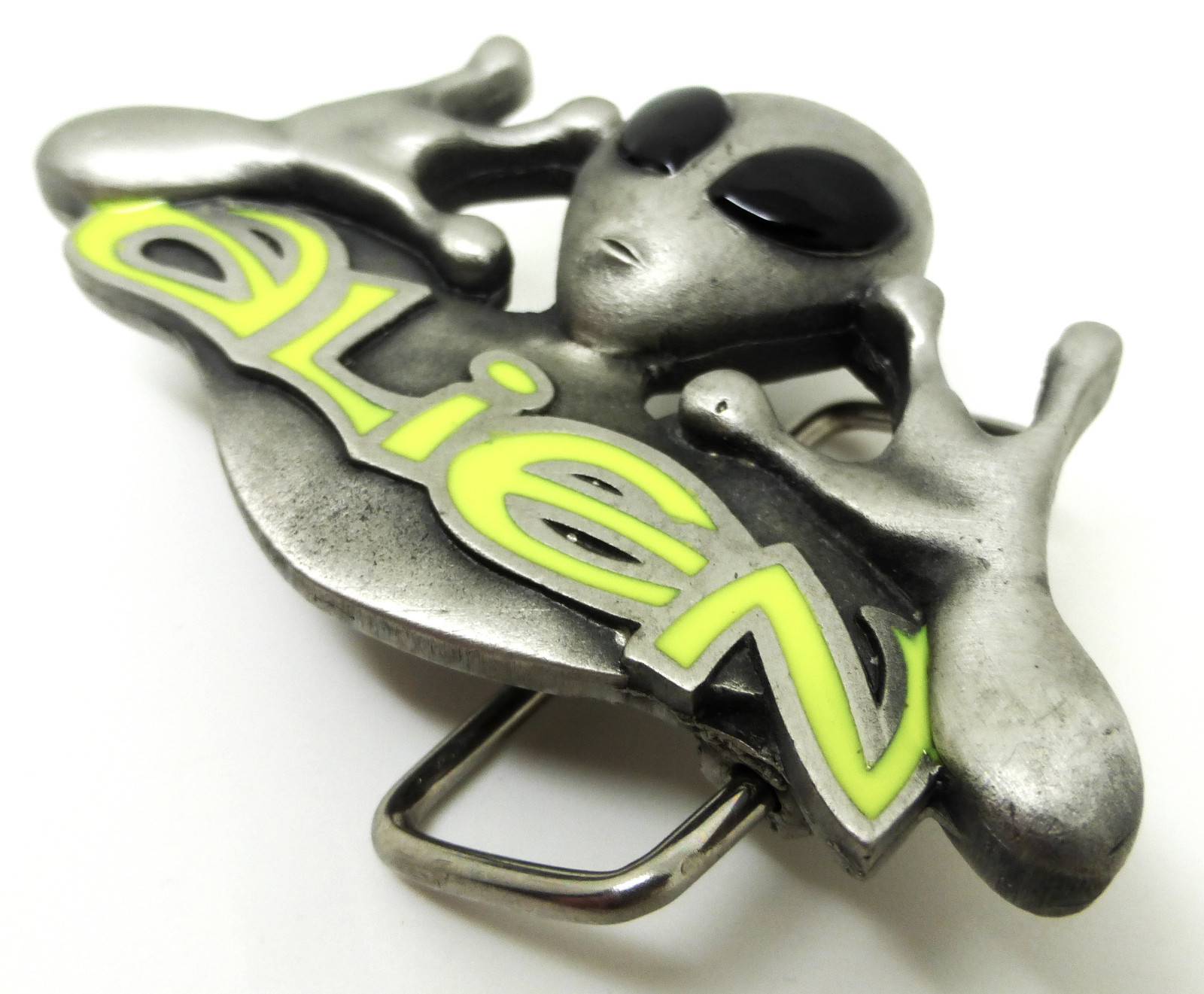 Alien Belt Buckle Sci fi Cosplay Fantasy Themed Authentic Bulldog ...