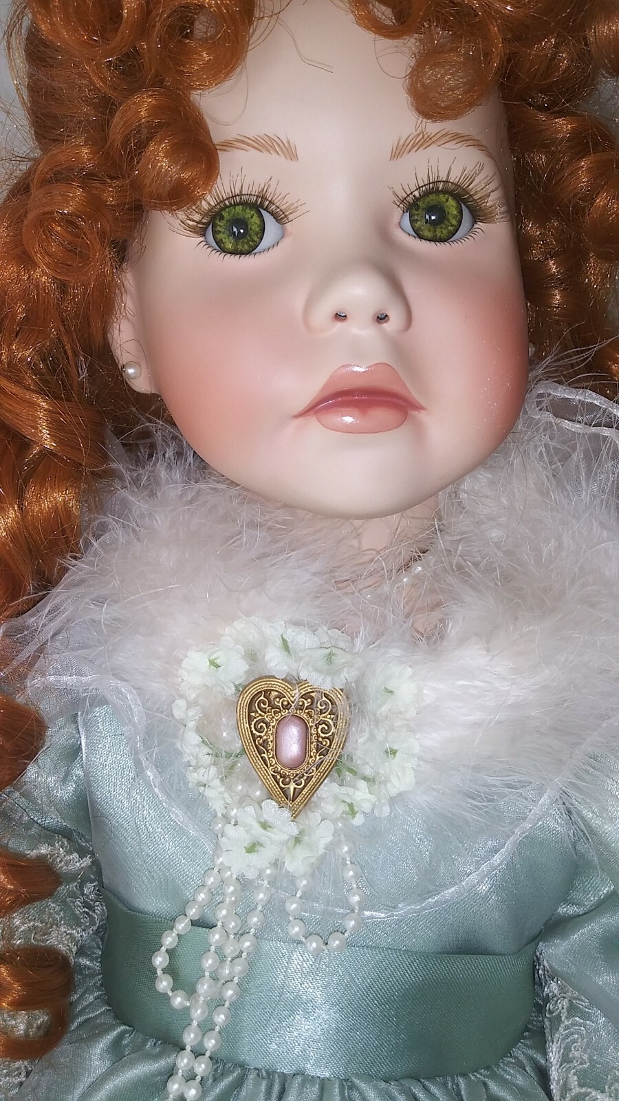 RARE & LTD "LULU" by Thelma Resch & Linda Rick. 30" Porcelain Doll. NIB ...