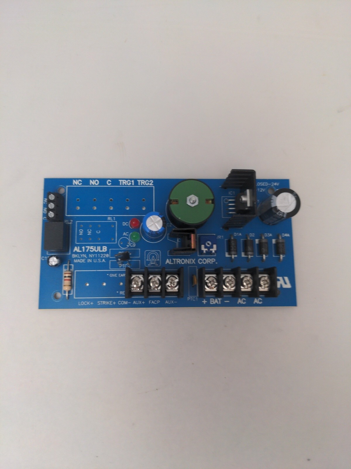 Onity Wall Reader Power Supply Altronix AL175ULB Board Only | eBay