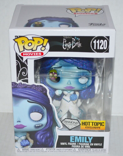 Funko Pop Corpse Bride Emily 1120 Diamond Collection Hot Topic for sale ...
