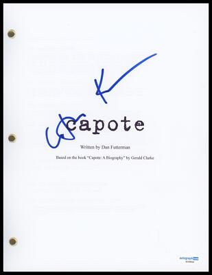 Catherine Keener "Capote" AUTOGRAPH Signed 'Nelle Harper Lee' Script ...