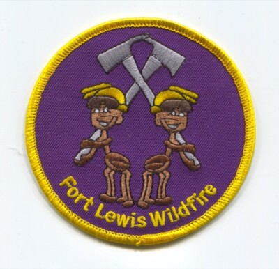 Fort Lewis Fire Wildfire Forest Wildland US Army Military Patch ...