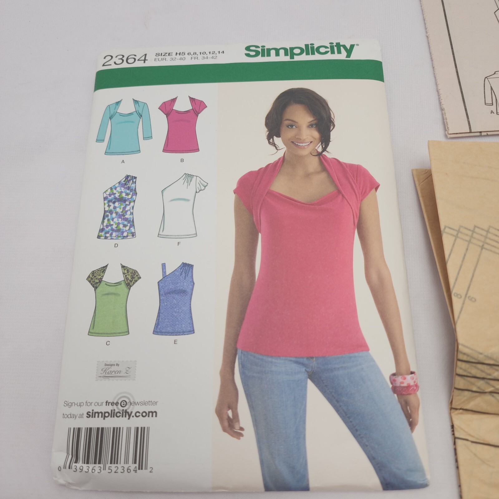 Simplicity 2364 Womens Shirt Sewing Pattern Size H5 (6-14) | eBay