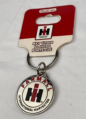 Ih Farmall international keychain holder clip key ring latch tag Chain ...