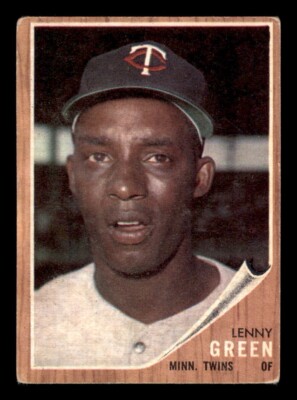1962 Topps Baseball #84 Lenny Green GD *e1 | eBay
