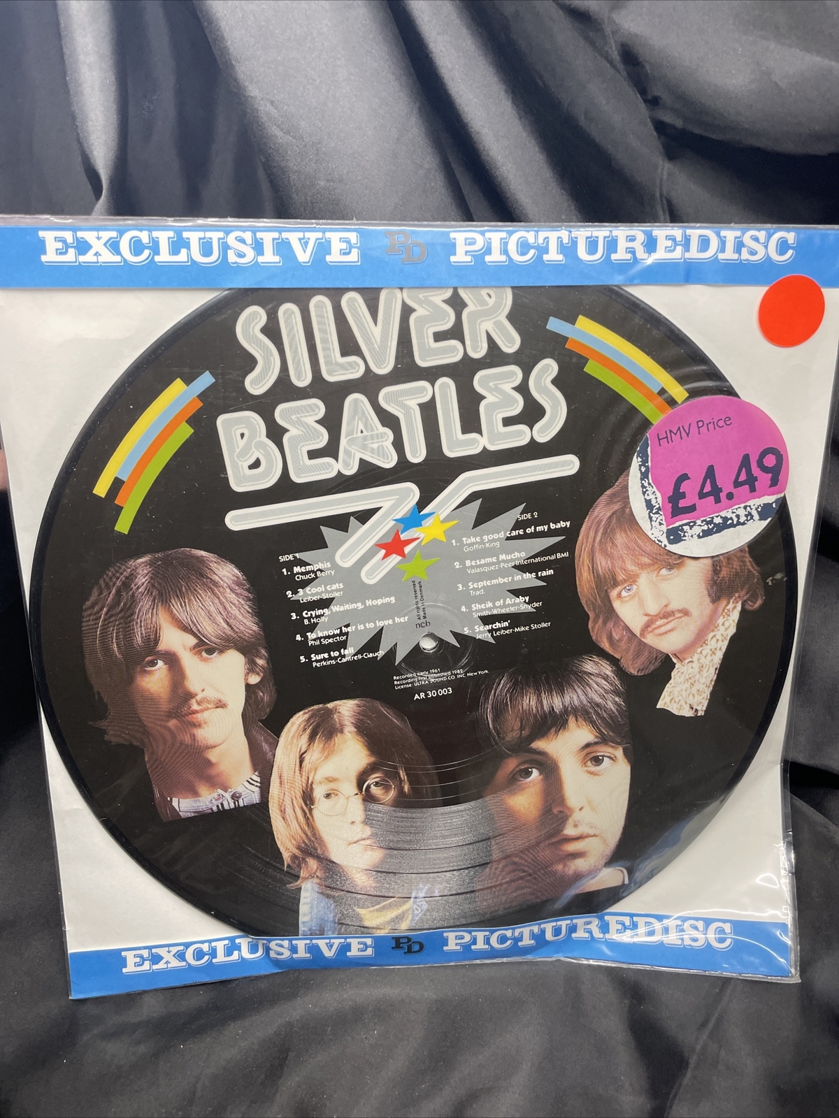 Silver Beatles Picture Disc Lp / AR 30 003 | eBay