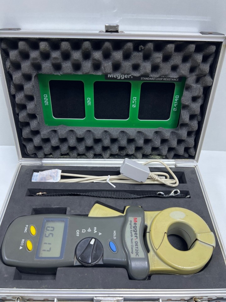 Megger DET20C Digital Earth Test Clamp ( for parts ) | eBay