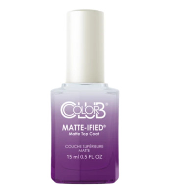 Color Club Matte Top Coat 15 ml 0.5 fl oz - MATTE-IFIED | eBay