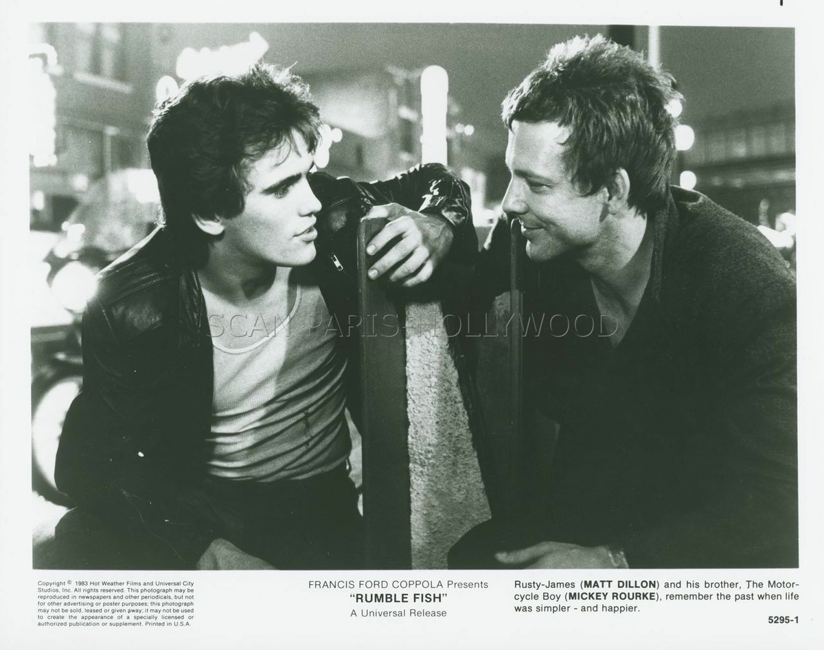 Rumble Fish Mickey Rourke Movies List Rumble Fish Blu Ray Mickey