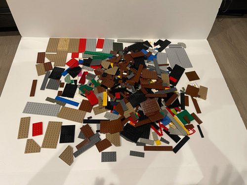 Lego Flat Panel Mixed Various Styles Sizes Colors x200+ Parts Piece | eBay