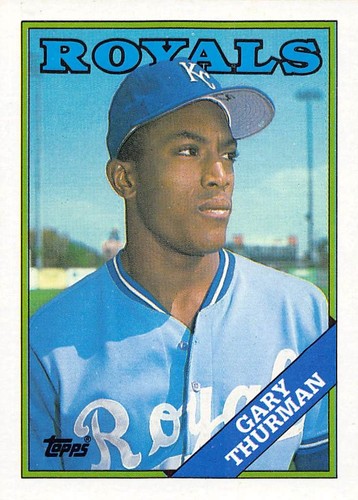Gary Thurman 1988 Topps 89 Kansas City Royals Rookie Baseball Card | eBay