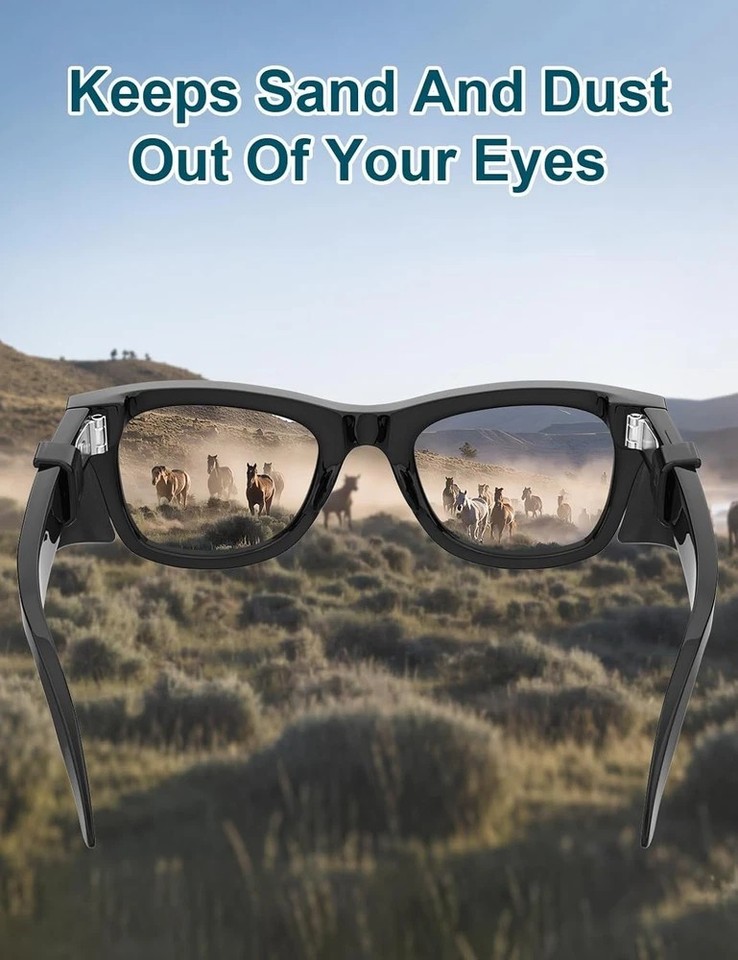 Glasses Side Shields Compatible with Ray-Ban Meta/Oakley Meta HSTN ...