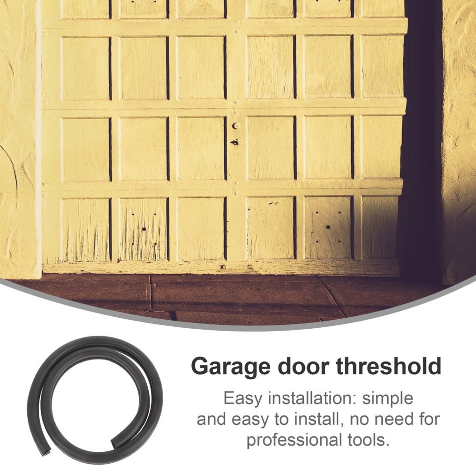 Garage Door Seal Sealer T Shaped Weatherproofing Seals Gap Sealing ...