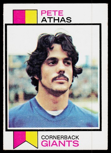 Pete Athas, 1973 Topps, #286, New York Giants, | eBay