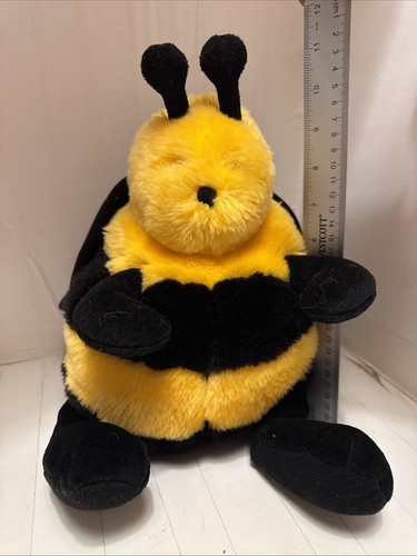 Unipak Plumpee Bee 12” Plush Bumblebee Weighted Stuffed Animal Toy ...