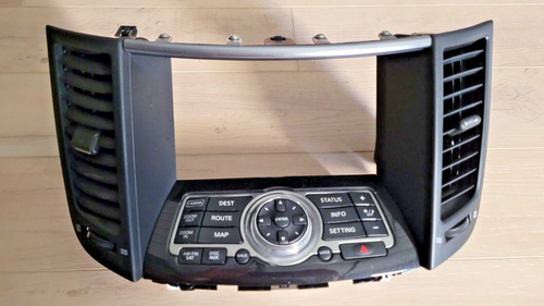 2009 - 2012 INFINITI FX35 FX50 CENTER DASH RADIO SCREEN CONTROL PANEL ...