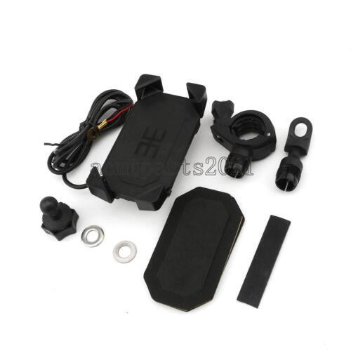 Motorcycle Cell Phone Holder USB Charger For Harley Davidson Touring ...
