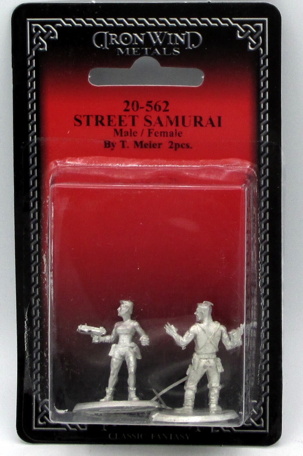Ral Partha 20-562 Street Samurai Male/Female (Shadowrun) Mercenary ...
