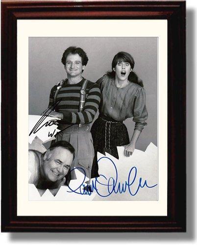 8x10 Framed Mork and Mindy Autograph Promo Print | eBay