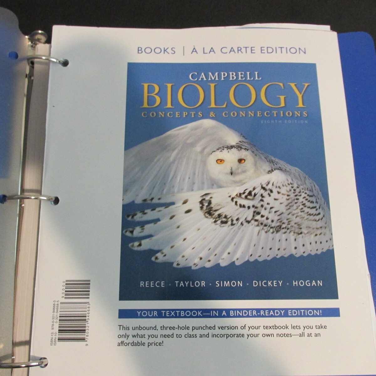 Campbell Biology : Concepts and Connections, Books a la Carte Edition ...