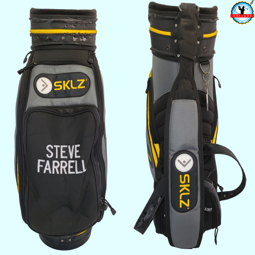 Rare SKLZ 6-Divider Staff Bag W/ Rain Cover "Steeve Farrell" (PLEASE ...