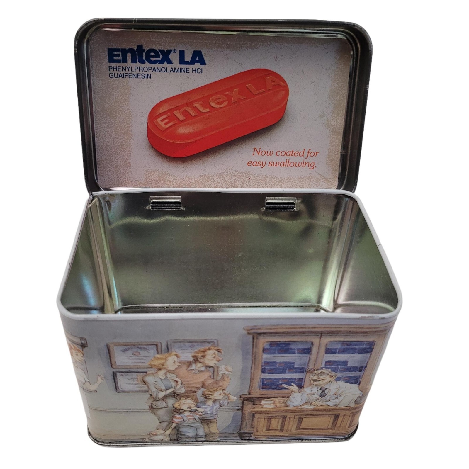 Vintage 1988 Entex LA Limited Edition Norwich Eaton Pharmaceutical Tin ...