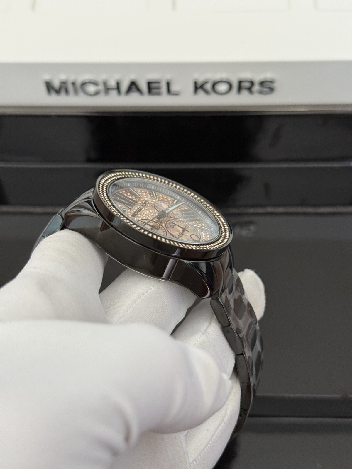 Michael Kors MK5879 Women's Wren Watch - Black for sale online | eBay