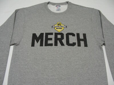 MERCH - Buffalo Wild Wings Bowl - Gray - 2XL Size Sweatshirt! | eBay