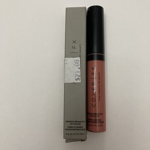 Cover FX Monochromatic Lip Color Liquid Lipstick WARM HONEY 0.3oz full ...