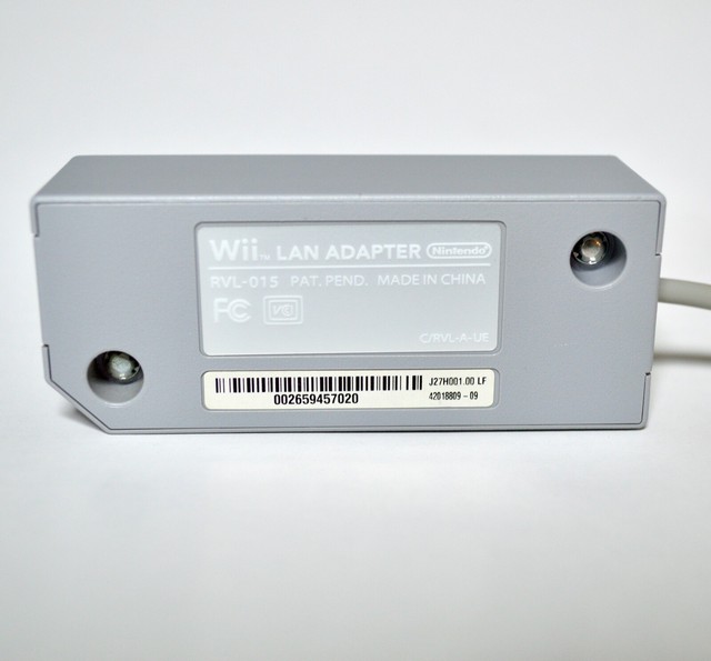 UK STOCK Official Nintendo USB LAN Adapter RVL-015 Wii Wii U Switch for ...