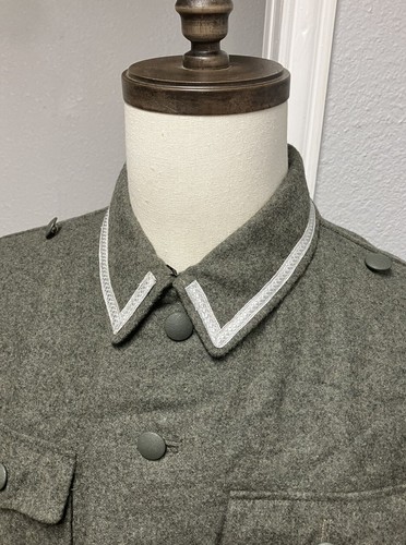 WW1/WW2 German Uniform Tailoring Service. *NCO Collar Tress* | eBay