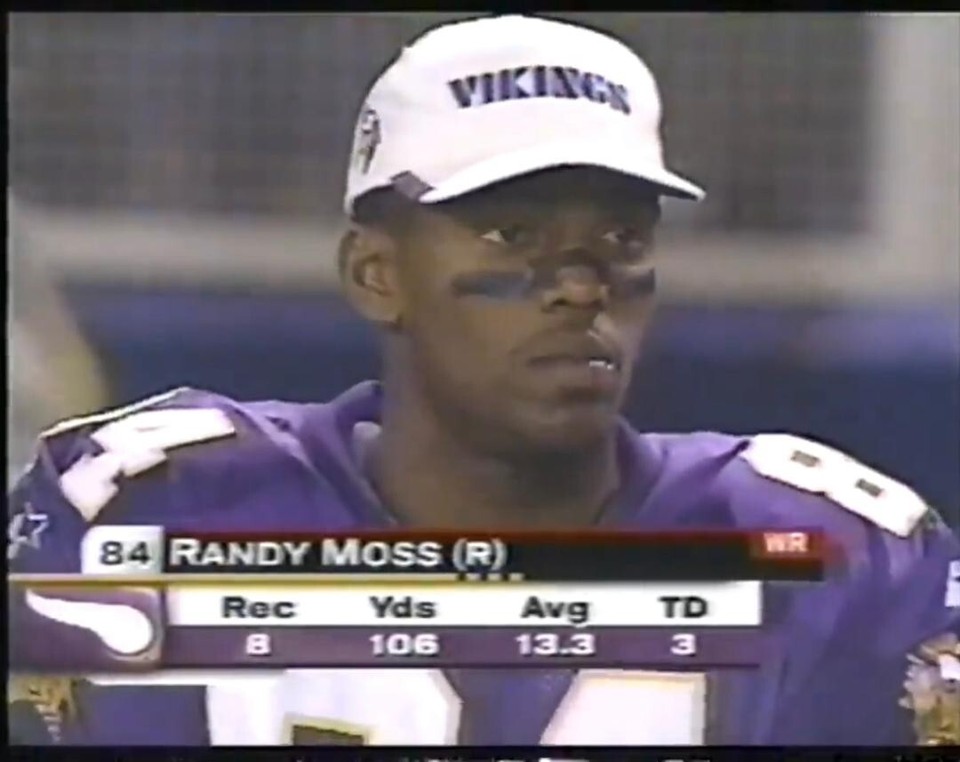 1998 SNF - Minnesota Vikings vs Chicago Bears DVD Randy Moss | eBay